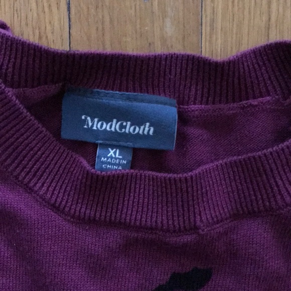 Modcloth | Tops | Modcloth Bats Jumper Long Sweater Dress | Poshmark